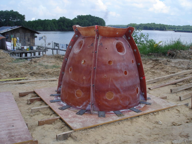 Goliath Ball mold. Sandakan, Borneo - Reef Ball Foundation